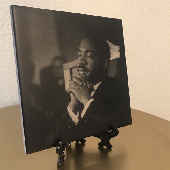 Wall Decor | Martin Luther King Custom Ceramic Tile 6x6 | Poshmark